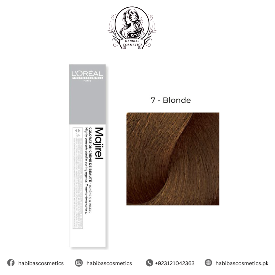 Loreal Professionel Majirel Hair Color 7 Blonde 50ml