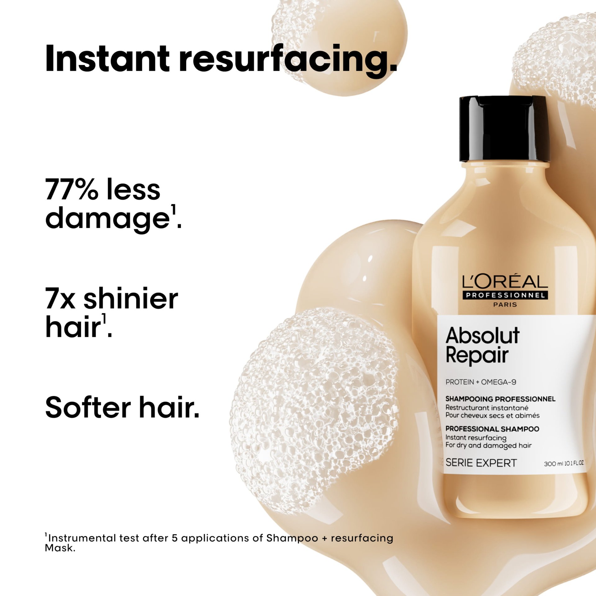 Loreal Absolute Repair Shampoo 300ml brand