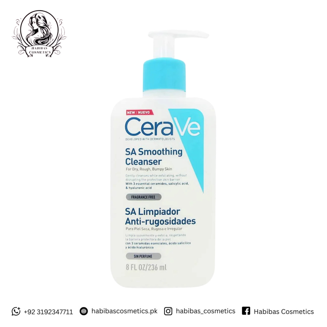 CeraVe SA Smoothing Salicylic Acid Cleanser 236ml