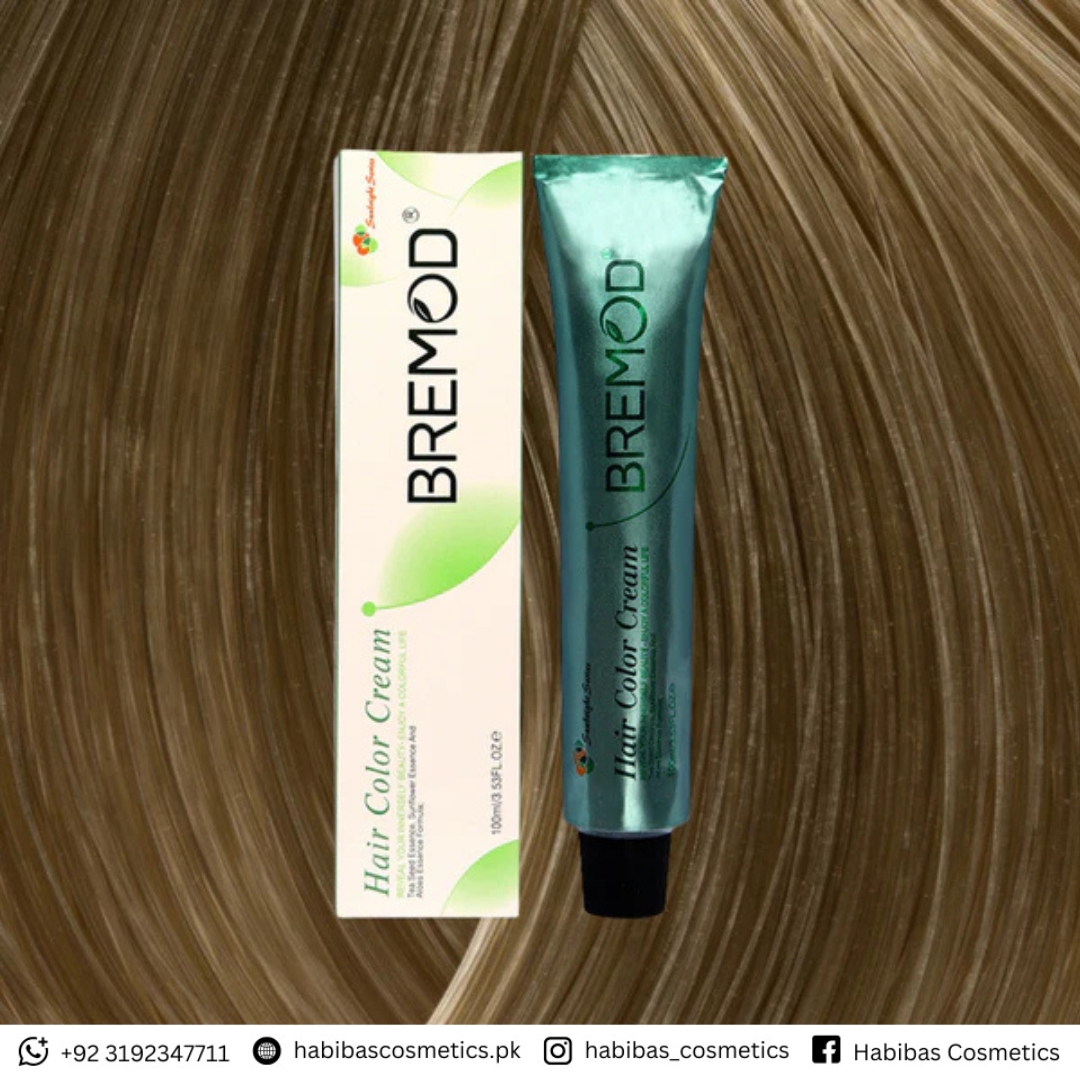 Bremod Hair Color Cream 8.37 Light Gold Green Blond 100ml